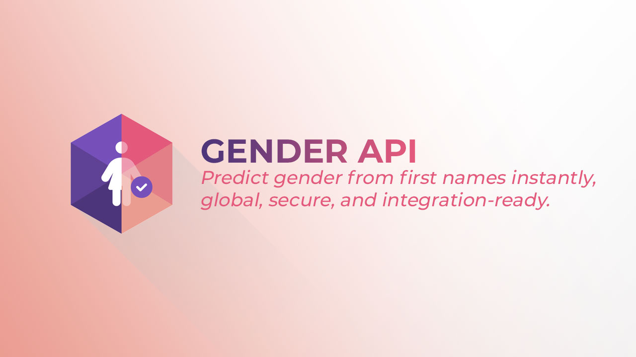 Gender API | Predict Gender from First Name with Global Accuracy
